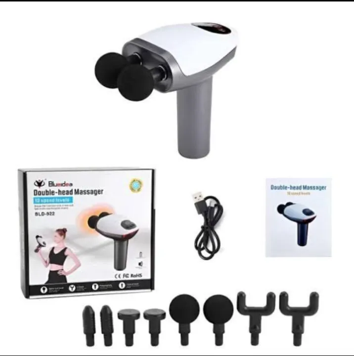 Blueidea Double Head Full Body Massager BLD2000 Full Body Hand Held ...