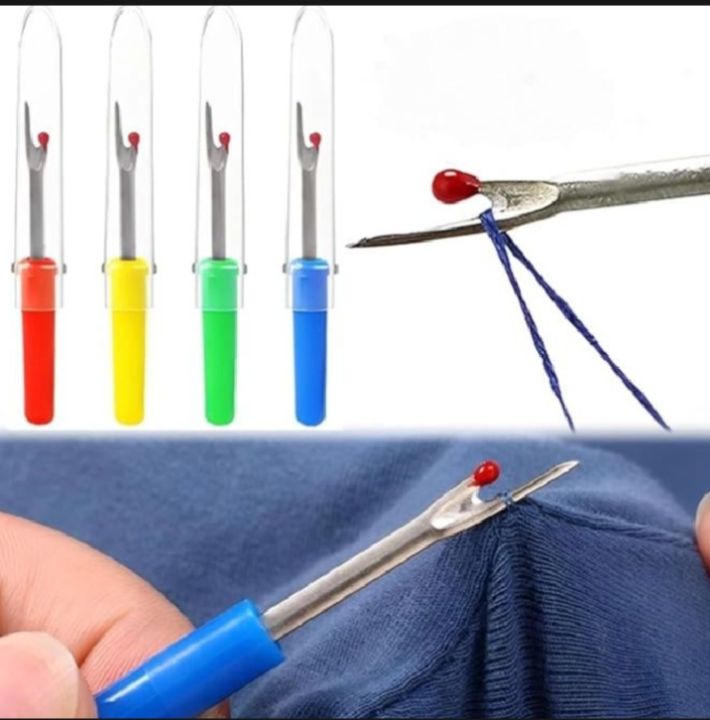 “Stitch Opener Pack of 3 – Professional Seam Ripper Tool for Sewing ...
