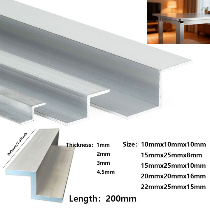 1pcs Z-Shaped Aluminum Trim 10/15/20/22mm, Flexible Edge Molding for ...