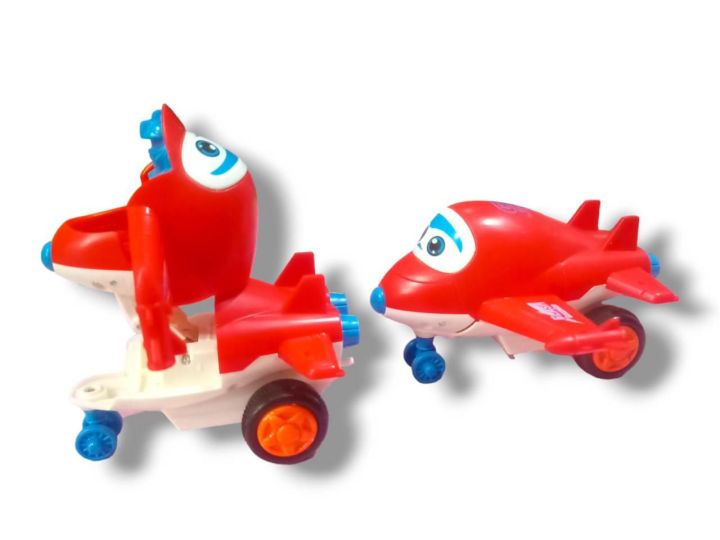 Transforming Plane Fun for Kids! Kids' Toy Plane that Transforms! The 2 ...