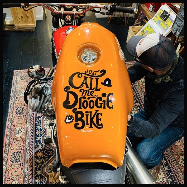 Motorcycle Tank Stickers A4 Size in premium matt quality | Daraz.pk