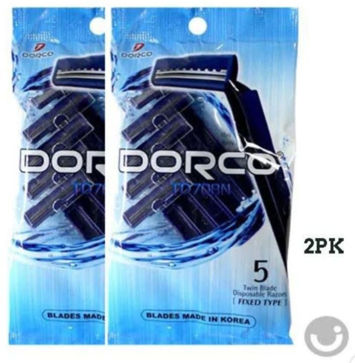 2 PK Dorco Razor 10 Blades Body Razor for Smooth Skin Men and Women ...