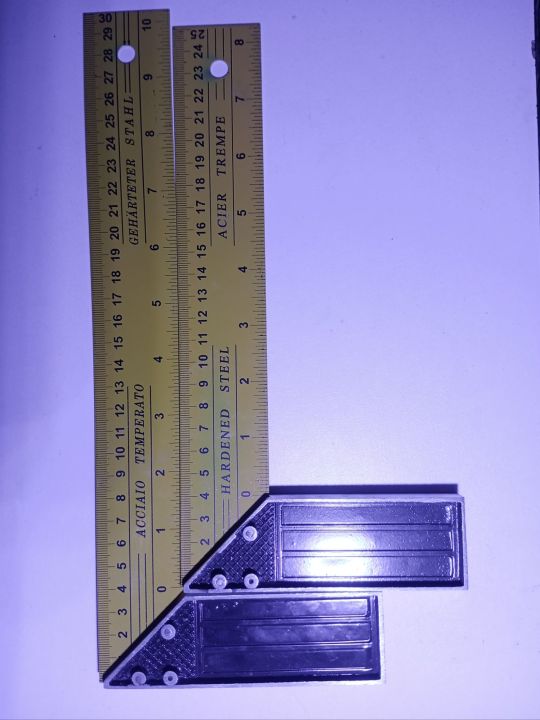 metal SQUALA L-SQUARE ANGLE RULER 10"/21cm,12"/26cm | Daraz.pk