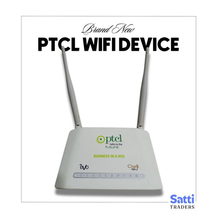 Brand New PTCL D-Link Wi-Fi Device with Original Charger & Ethernet ...