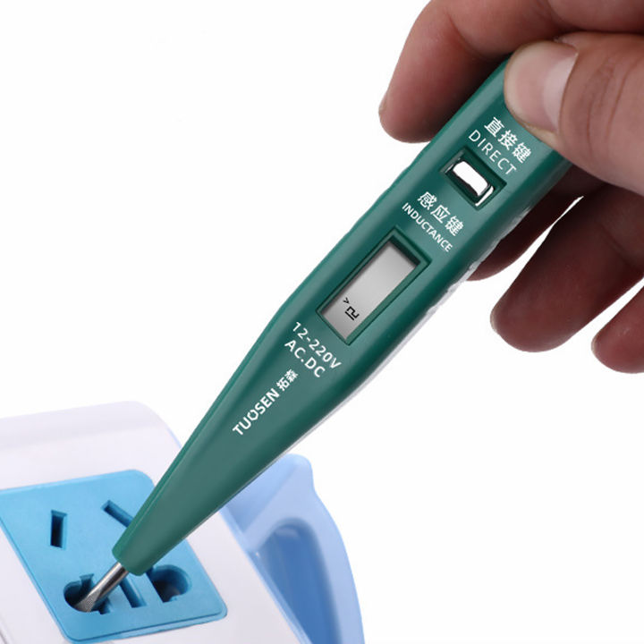 Digital Voltage Tester Pen AC Non-contact Induction Test Pencil ...