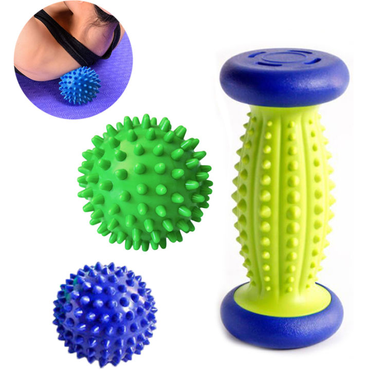 Foot Massage Roller Spiky Massage Balls For Plantar Fasciitis Relief ...