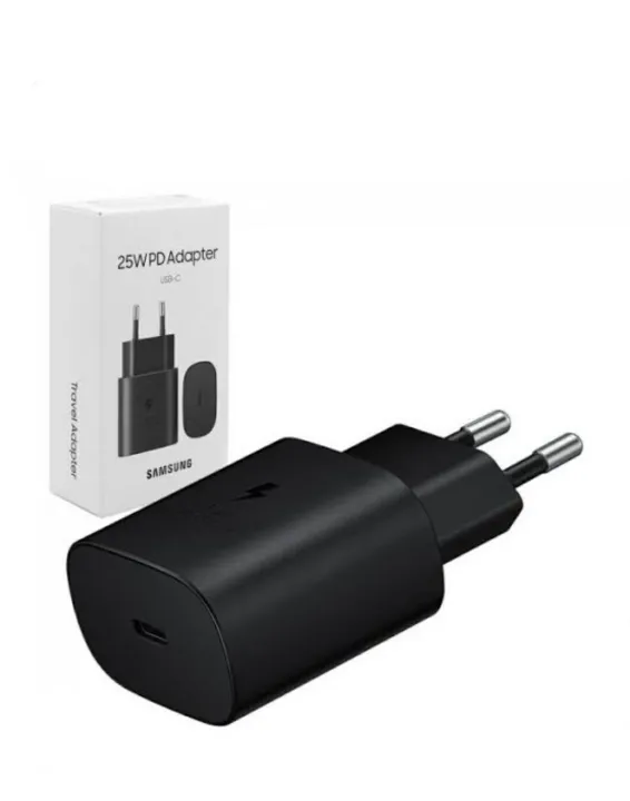 Samsung 25W USB-C Fast Charging Adapter (2 Pin EU Plug) | Daraz.com.bd