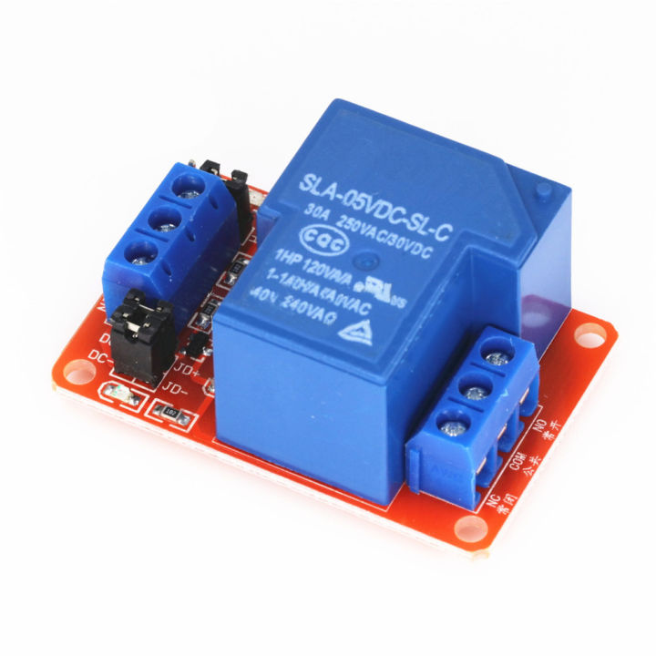 1PCS 5V 30A Two-way isolation relay module High/low level trigger 5V ...