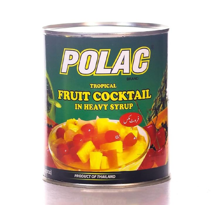 Polac Fruit Cocktail 800 Gram Fruit Cocktail is a Delicious Imported ...