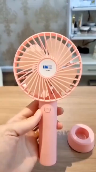Mini Cooling Fan – USB Rechargeable Portable Desk Fan for Students ...