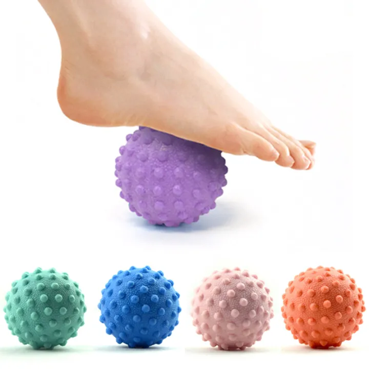 Durable TPE Spiky Massage Ball Trigger Point Sport Fitness Hand Foot ...