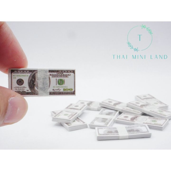 Tiny dollar (2 sizes) tiny money mini money dollar Silver Dollar decor ...