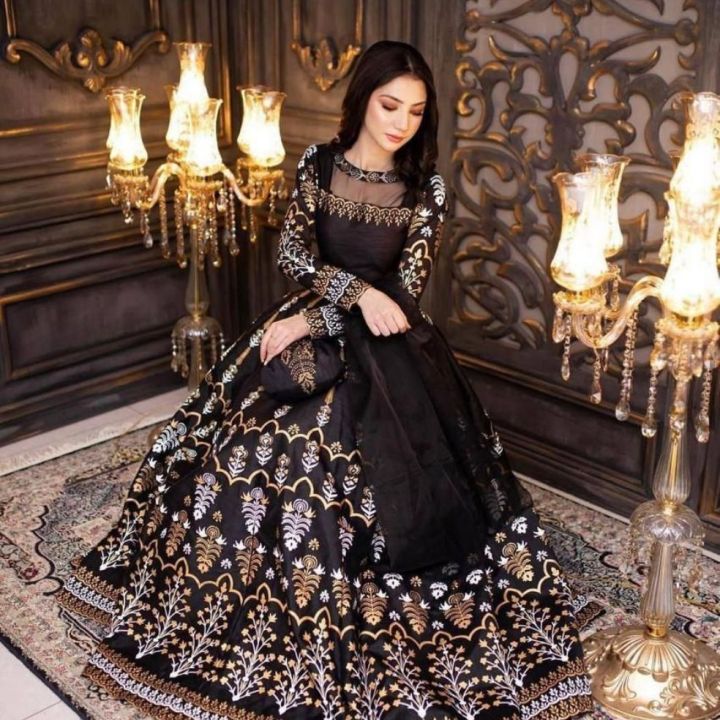 3 pcs Woman's stitched katan silk digital print suit woman suit woman ...