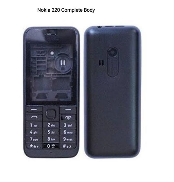 Nokia 220 Complete Body Casing | Daraz.pk
