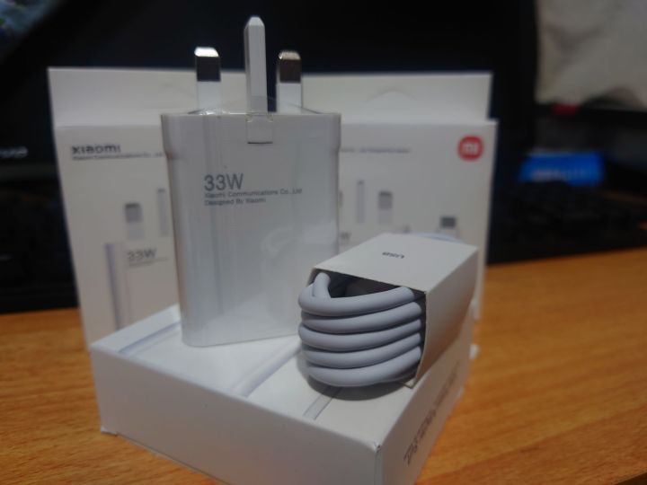 Xiaomi 33W Fast Charger EU Turbo Charge 6A type | Daraz.lk