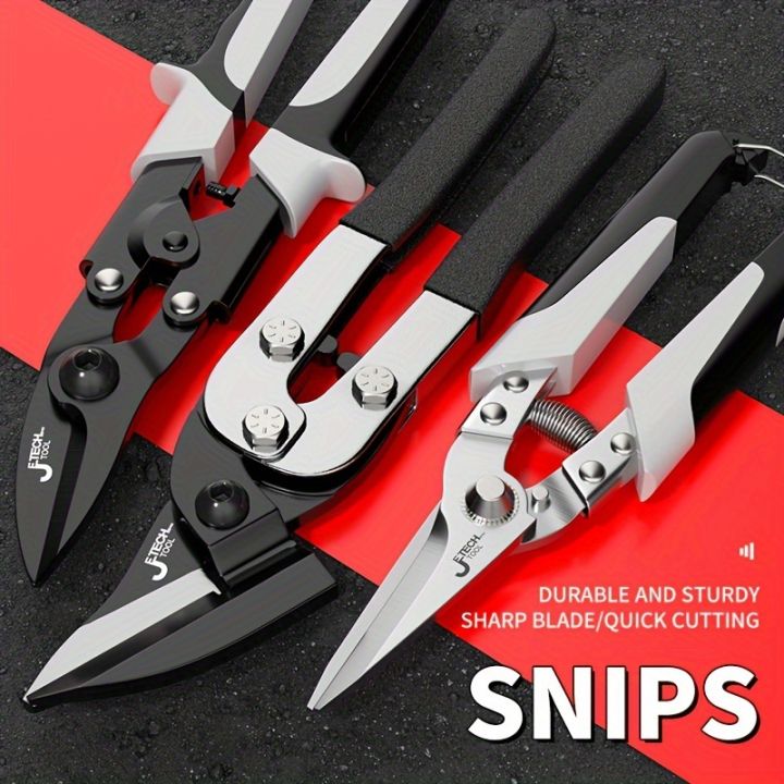 Professional Industrial Shears, Steel Scissors, Tin Snips Metal Sheet ...