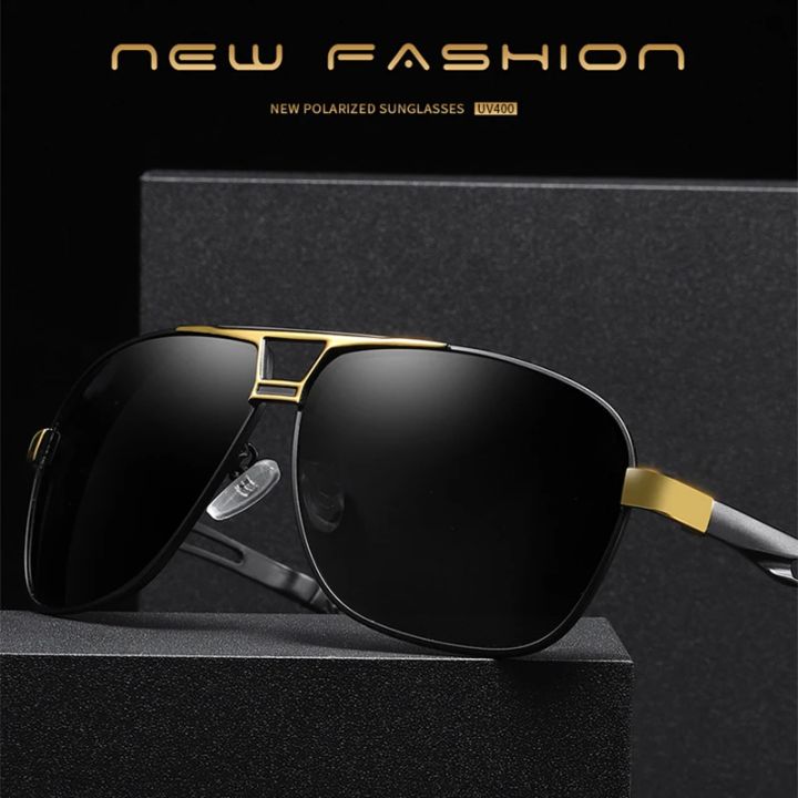 2023 New Square Photochromic Sunglasses Men Change Color Sun Glasses ...