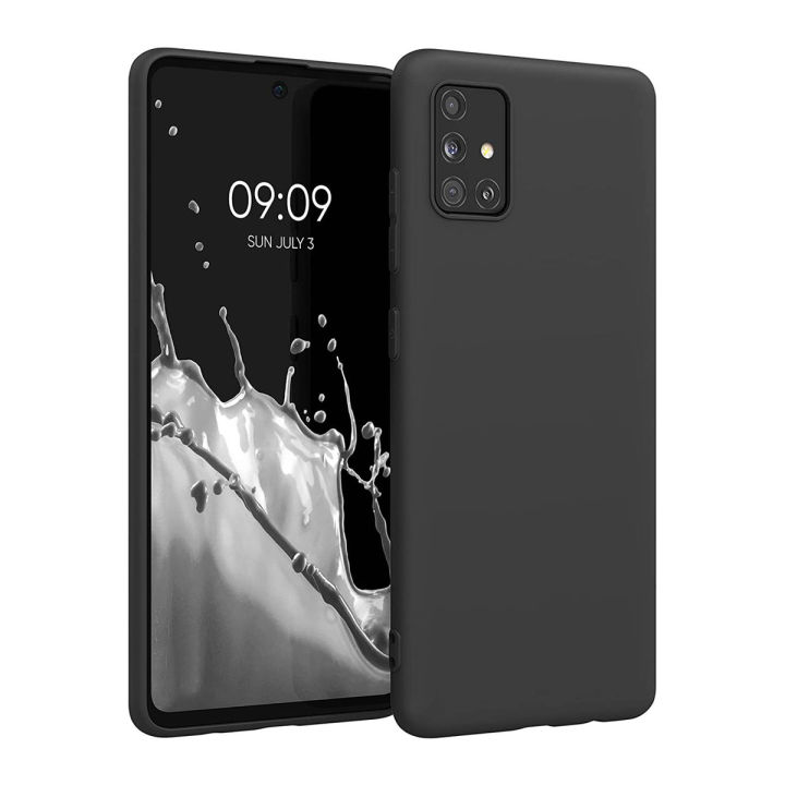 Samsung Galaxy A51 Soft Silicone Shockproof Back Cover - Matte TPU Case ...