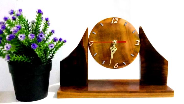 Wooden Table clock | Daraz.lk