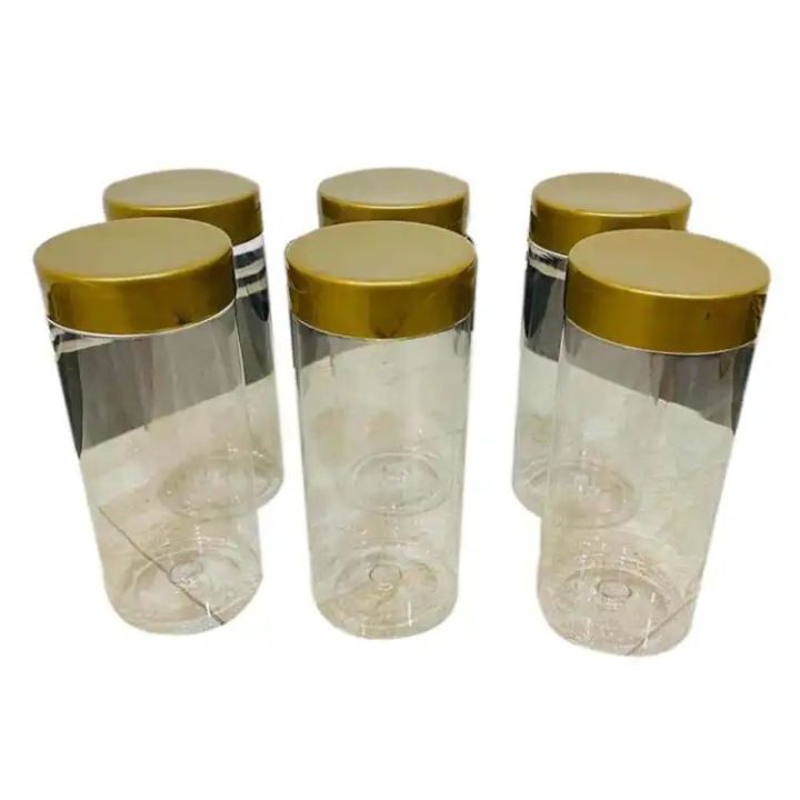 6 Pcs 570ml Plastic Bottle Set | Daraz.lk