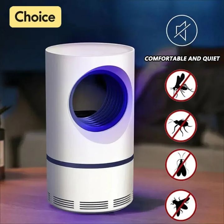 1 PC Electric Fly Bug Mosquito Insect Killer LED Light Trap Control ...
