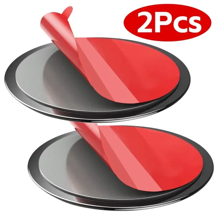 2PCS Mobile Phone Sticker Car Suction Cup Adhesive Sticker Disc Pad ...