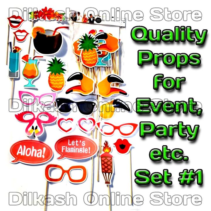 Design 1 Traditional Wedding Props Set – Pakistani Bridal Party ...