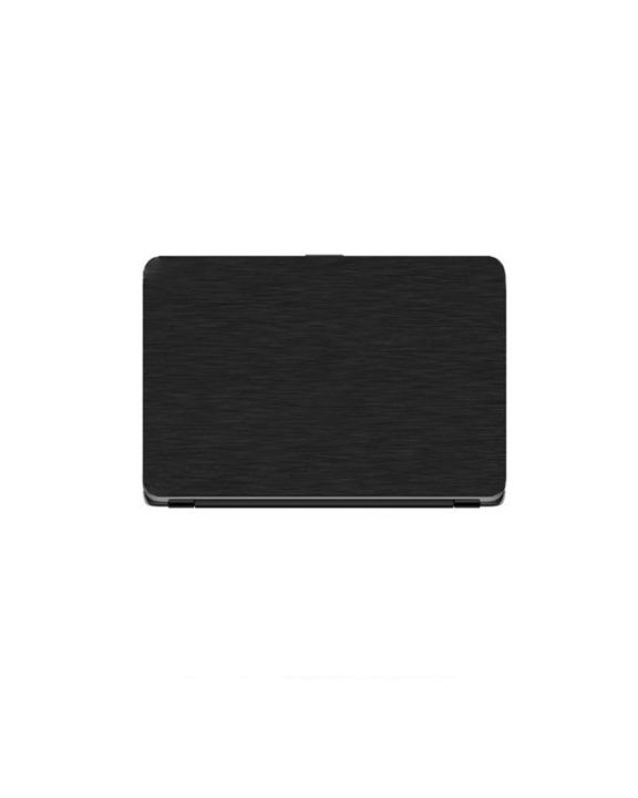 Laptop Back Sticker Black Steel Texture - Premium Vinyl Skin for ...