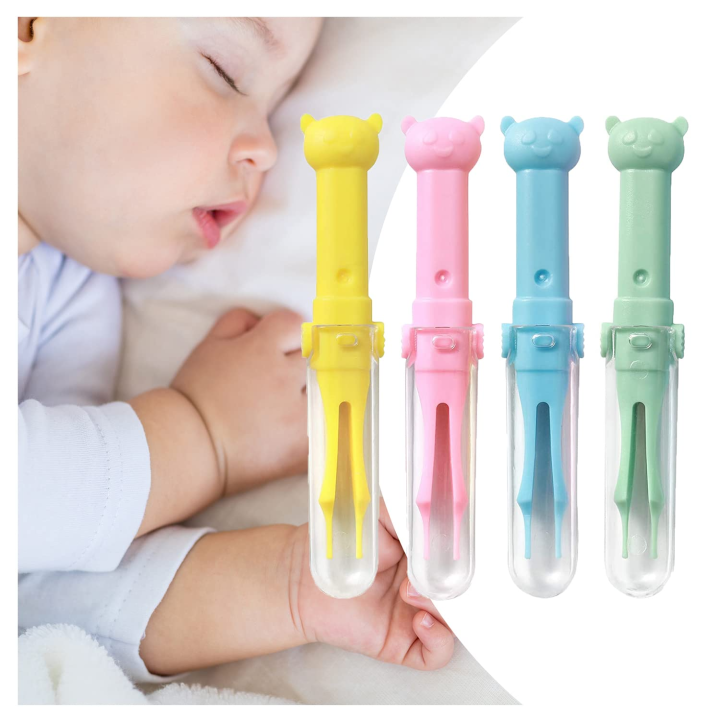 Baby Nose Cleaner Tweezer – Safe Soft Precision Picker Tool for Infants ...