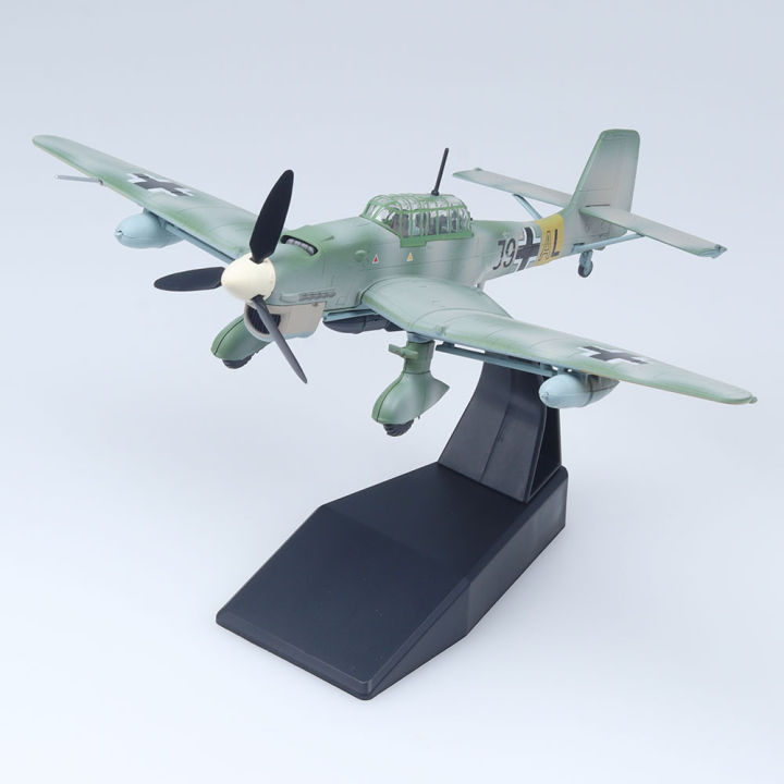 1:72 Scale Die-Cast Airplanes JU-87 Fighter Jet Metal Model for ...