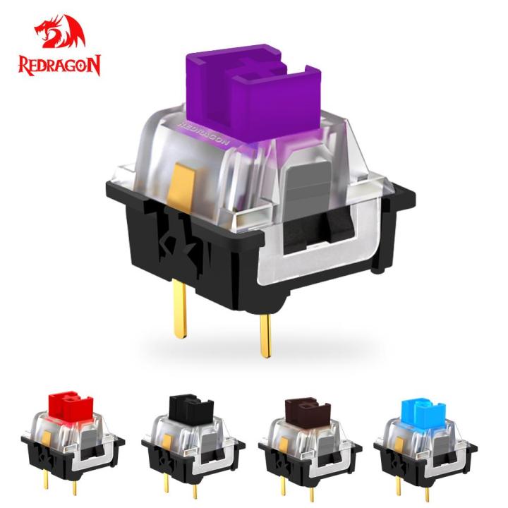 REDRAGON SMD RGB MX Switch 3Pin Clicky Linear Tactile Silent Red Blue Black Brown Purple Switche ...