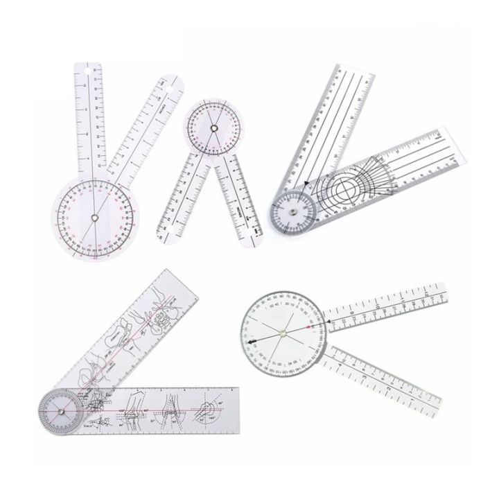 0- 360 Degree Goniometer Angle Medical Spinal Angle Ruler Angle ...