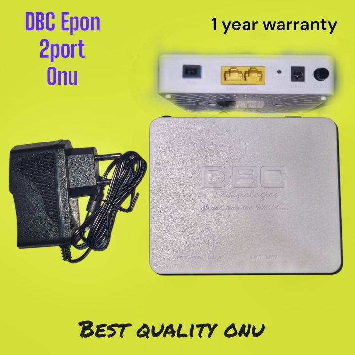 Dbc 2port Epon Onu best quality onu use for any rauter early | Daraz.com.bd