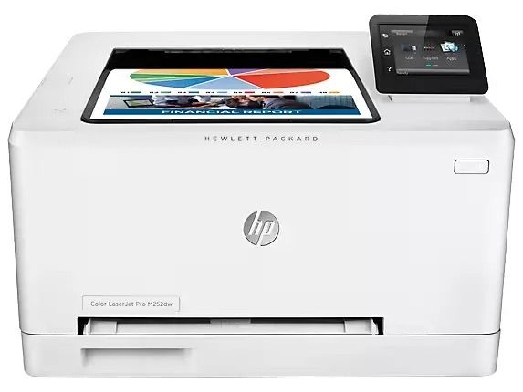 HP Color LaserJet Pro M252dw A4 Color Laser Printer B4A22A / New Toners ...