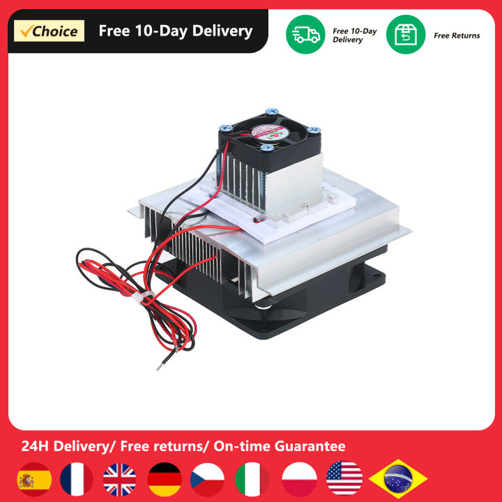 TEC Electron Semiconductor Refrigeration Cooler Cooling Plate DIY Radiator Local Cooling Small ...