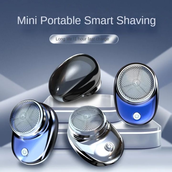 Electric Shaver Portable Mini Shaver Type-c Fast Charging Travel ...