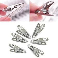 Stainless steel Clothes clips | Daraz.pk