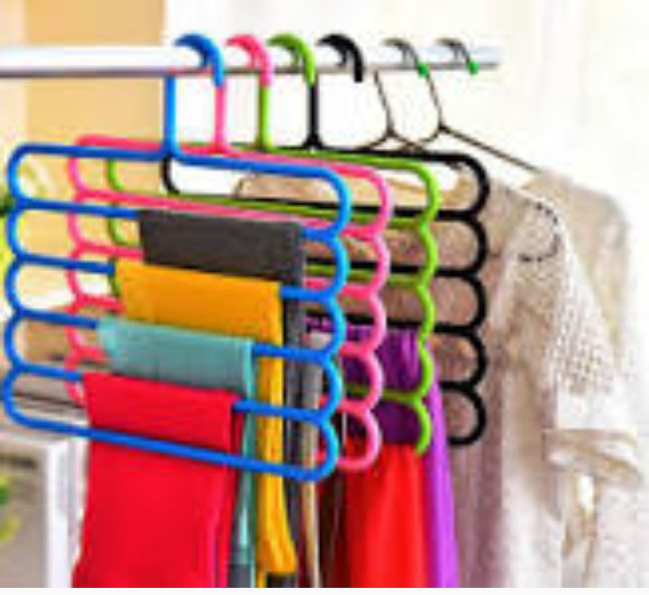 multipurpose 5layer hanger | Daraz.pk