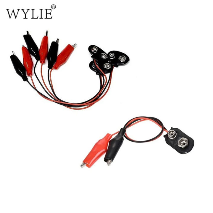 WYLIE 9V Battery Snap Connector Clip Lead Wires Holder For iPhone 16PM ...