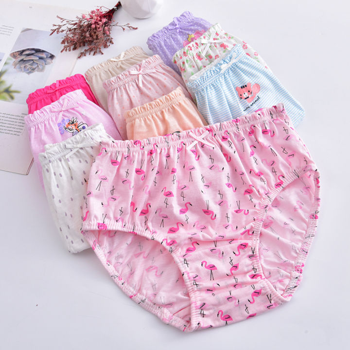 2pcs/Bag 3-14Y New girl pants Cartoon Underwear Children knickers girls ...