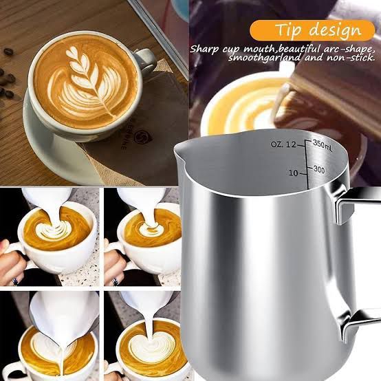 Stainless Steel Coffee Milk Jug 350ML | Daraz.pk