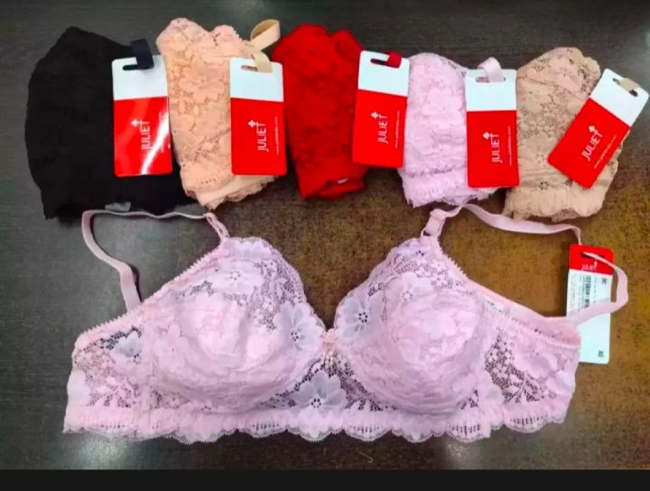 4 peace Women’s Lace Bralette Set – Soft, Comfortable & Stylish Bra for ...