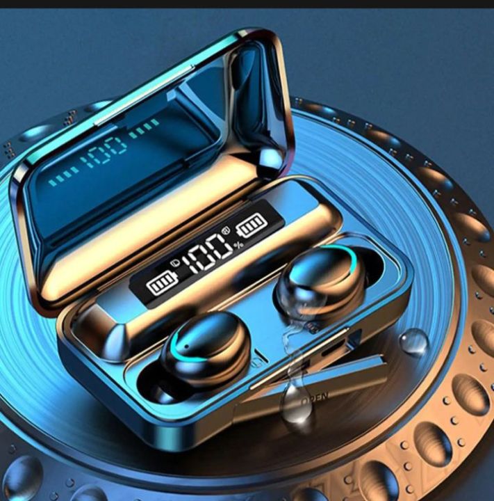 Air F9 pro plus tws earbuds with hd display with Bluetooth connectivity ...