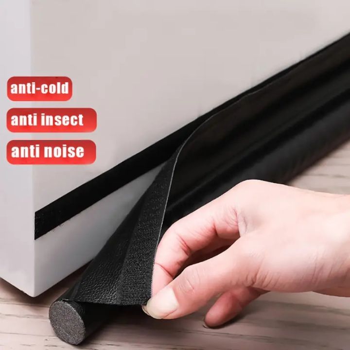 Adjustable Door Bottom Seal Strip Weatherstrip Under Door Draft Stopper ...