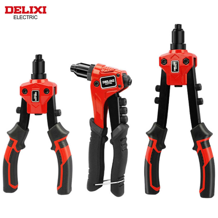 DELIXI ELECTRIC Rivet Gun，Manual Professional Pull Gun High Lever More ...