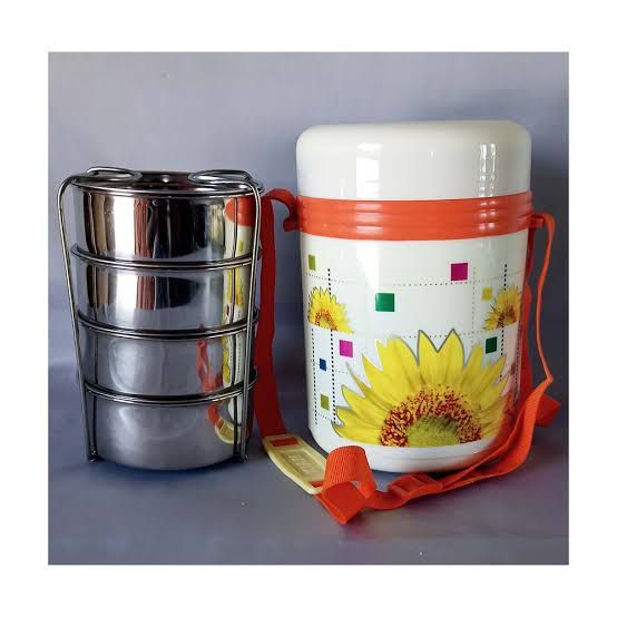 Hazi Milton Hot Tiffin Carrier 4 - Carry Hot Meals Anywhere With The ...