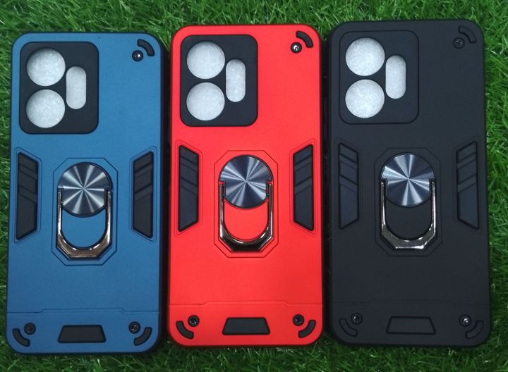 Infinix Zero 20 4G Luxury Armor Case With Car Ring Stand Case For ...