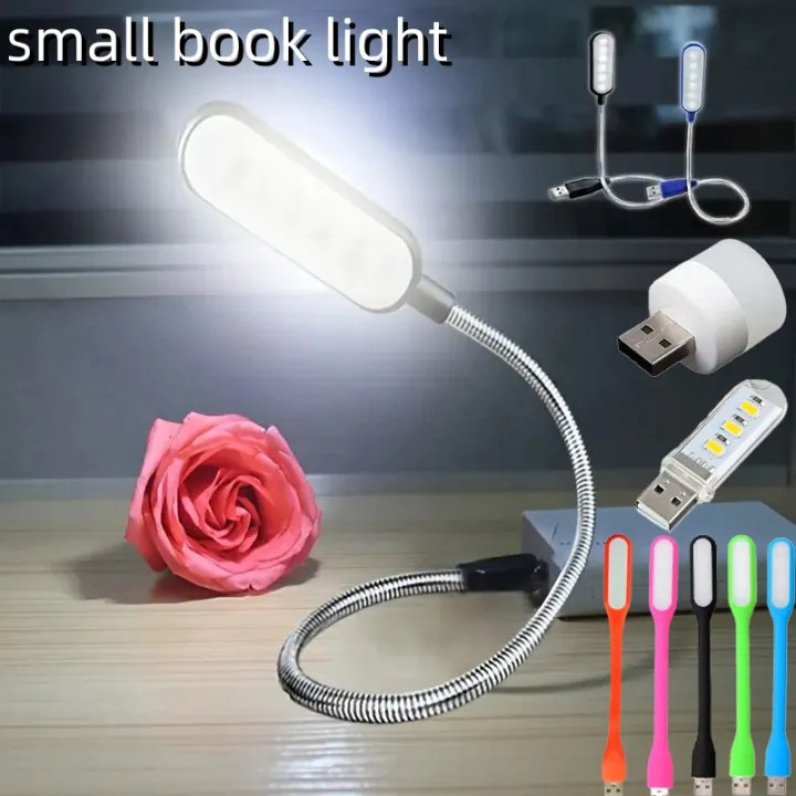 1pc LED Table Lamp USB DC 5V Flexo Reading Light Adjustable Portable ...