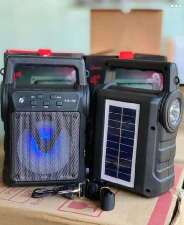 Bluetooth MP3 Player Solar Speaker 3 Inch KTS- 1706 | Daraz.pk