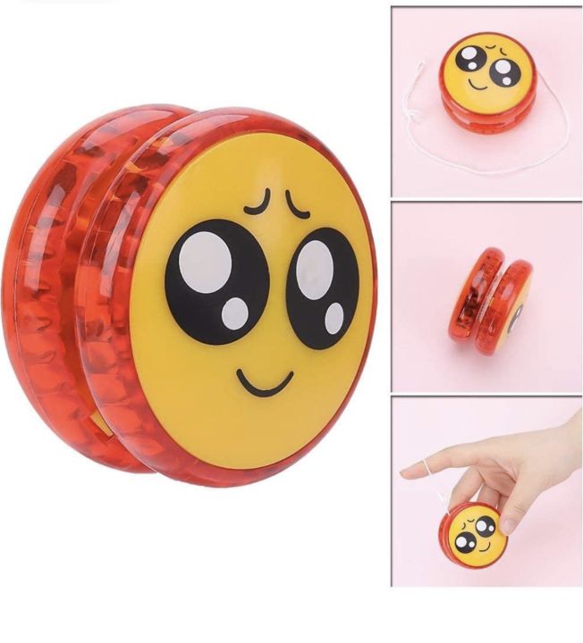 Yo Yo Ball / Smily Yoyo Ball for Girls Boys Yo-yo with Flashing led ...